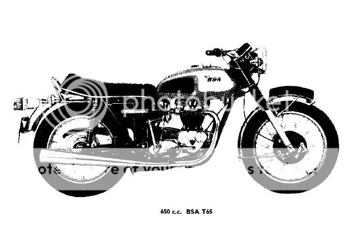 73 BSA Thunderbolt with Triumph Stampings - Britbike forum
