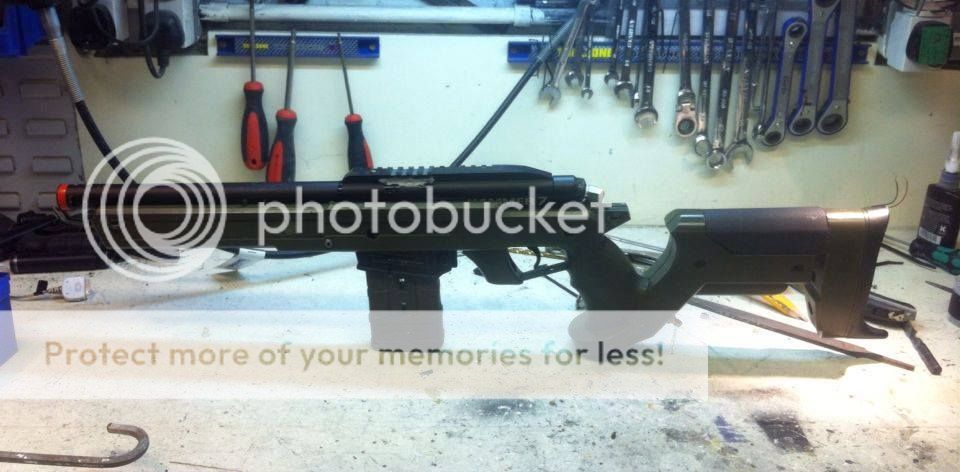 R700 sniper build!! AMAZING!!! 'Barbara'