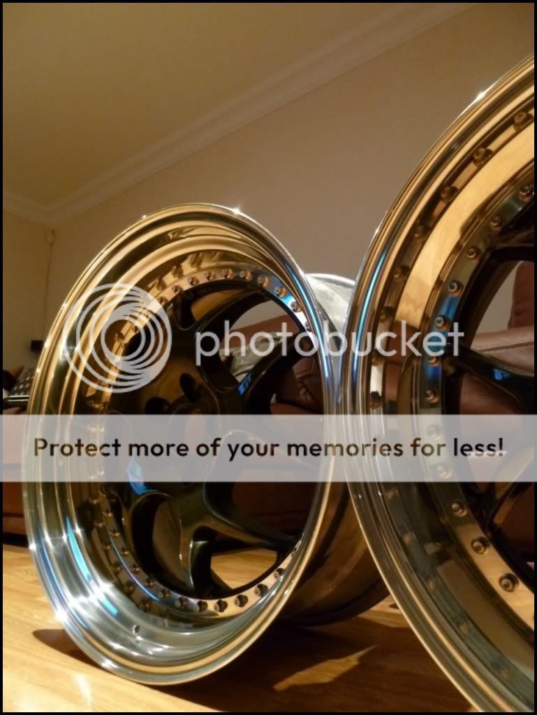 FS: 18" Schmidt VN Split Rims...Mirror Polished dishes and Graphite ...