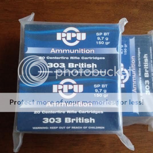 303 British PRVI PPU & M75 8mm Mauser San Diego - Calguns.net
