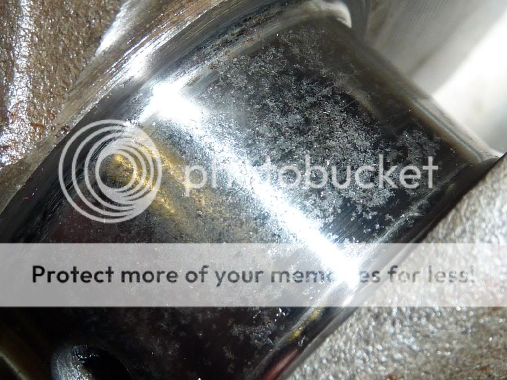 How acceptable is minor pitting on crank journal? - Corvair Center Forum