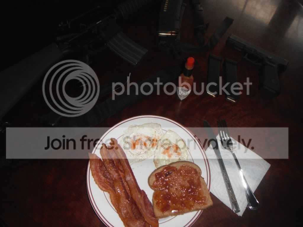 Breakfast Pic with the trunk guns > General Discussion > AR15.COM