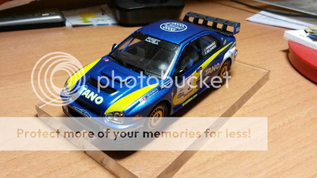 Rally//ast - Subaru WRC 2003 de Jesús Fernández "Tano" - Maquetas 1/43 ...