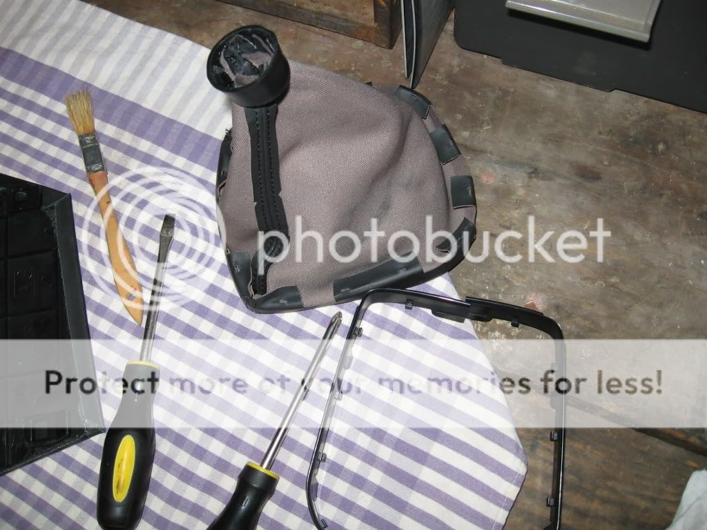 DIY Shift and Brake boot - NASIOC