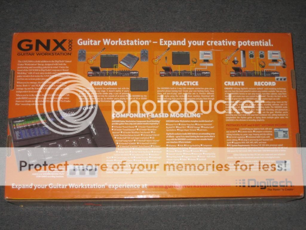 Mint Digitech GNX 3000 Workstation/Awesome Setup - Effects - Harmony ...