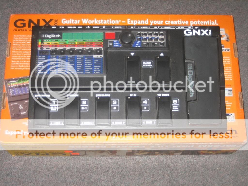 Mint Digitech GNX 3000 Workstation/Awesome Setup - Effects - Harmony ...