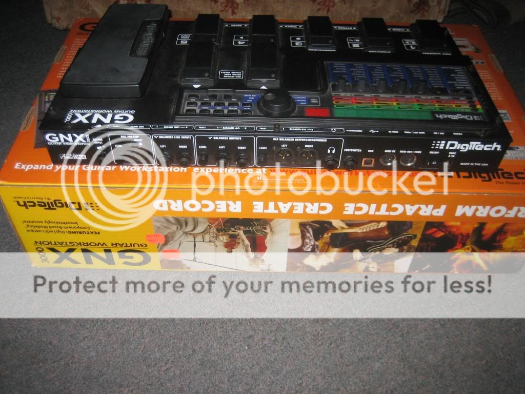 Mint Digitech GNX 3000 Workstation/Awesome Setup - Effects - Harmony ...