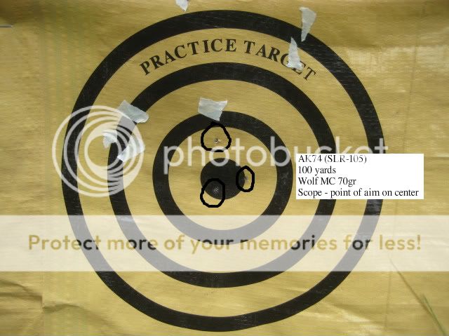 Arsenal SLR-105 Range Report w/ Wolf 70gr [Pics] | AK Rifles